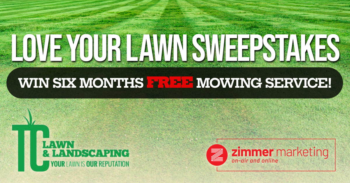 Love Your Lawn Sweepstakes - Kissin 92.5 - KSYN